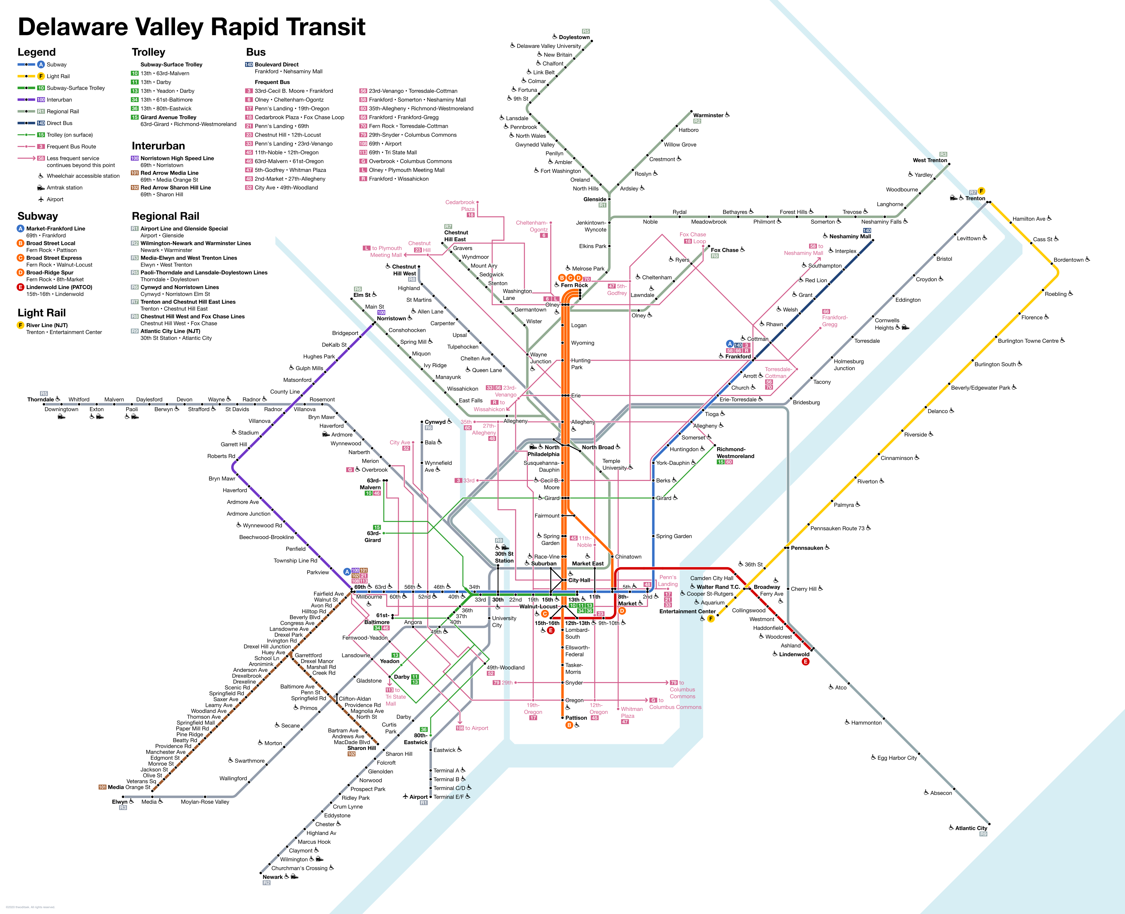 Alternate Maps – Greater PRT