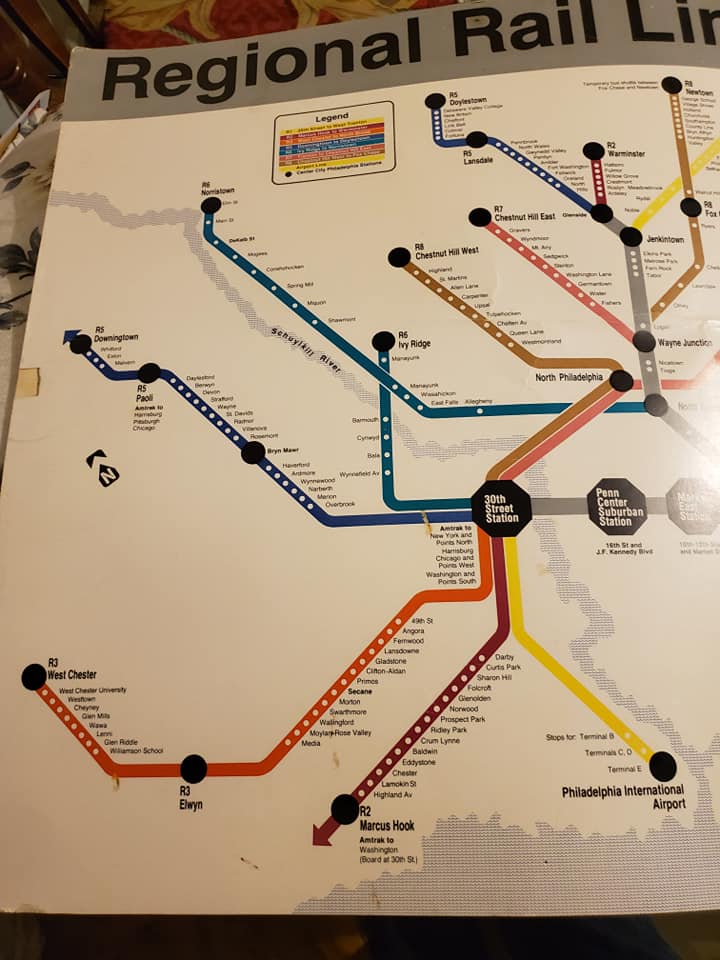 Septa Route Map This Mega Map Shows How MARC's Extension To Newark